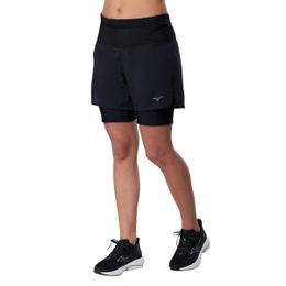 Mizuno Trail Multipocket 2-in-1 Shorts Damen