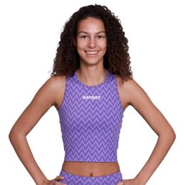 Saysky Zig Zag Combat Crop Top Damen