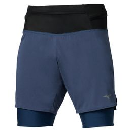 Mizuno Trail Multipocket 2-in-1 Shorts Herren