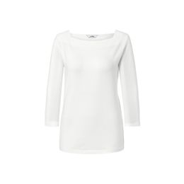 Tchibo - Shirt mit 3/4-Arm - Damen - Gr. M - wei&szlig;