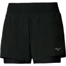 Mizuno Active 4.5 Inch 2-in-1 Shorts Damen