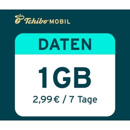 Tchibo - Datenoption 7 Tage 1 GB
