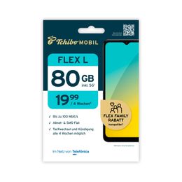 Tchibo - Flex L mit 80 GB - 19,99 &euro;/4 Wochen