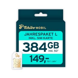 Tchibo - Jahrespaket L mit 384 GB inkl. SIM-Karte