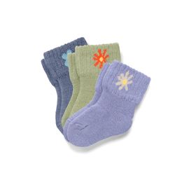 Tchibo - 3 Paar Babysocken - Baby - Gr. 19-22 - dunkelblau