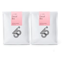 55 Degrees &ndash; Decaf Omni-Roast Bio, entkoffeiniert - 2 x 1 kg Ganze Bohne - Intensit&auml;t: 3/6