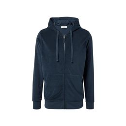 Tchibo - Frottee-Kapuzenjacke - Herren - Gr. M - dunkelblau