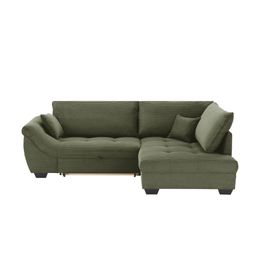 bobb Ecksofa Krissy gr&uuml;n Ma&szlig;e (cm): B: 251 H: 88 T: 190.0 &raquo; H&ouml;ffner