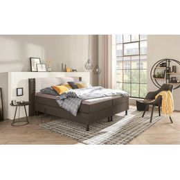 H&ouml;ffner Motor-Boxspringbett Synda grau Ma&szlig;e (cm): B: 200 H: 107 &raquo; H&ouml;ffner
