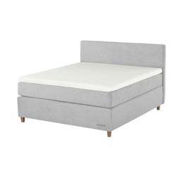 Jette Home Boxspringbett Jette Flex &brvbar; grau &brvbar; Ma&szlig;e (cm): B: 205 H: 120,5 &raquo; H&ouml;ffner