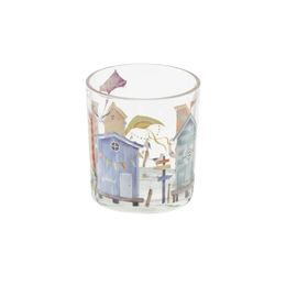H&ouml;ffner Teelichtglas transparent/klar Glas Ma&szlig;e (cm): B: 7 H: 8 &raquo; H&ouml;ffner