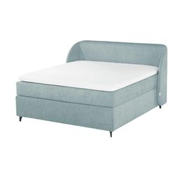 Jette Home Boxspringbett Jette Embrace &brvbar; blau &brvbar; Ma&szlig;e (cm): B: 198 H: 126,5 &raquo; H&ouml;ffner