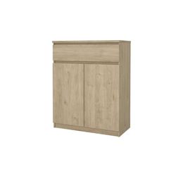 H&ouml;ffner Sideboard Nardo holzfarben Ma&szlig;e (cm): B: 80,4 H: 100,4 T: 40.0 &raquo; H&ouml;ffner