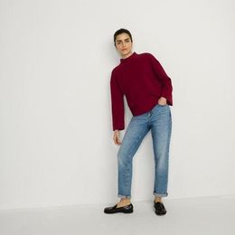LANDS' END Softes Sweatshirt mit Stehkragen, Damen,  Rot, Baumwolle/Polyester/Baumwoll-Mischung, by Lands' End
