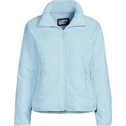 LANDS' END Leichte verstaubare Steppjacke, Damen,  Blau, Nylon-Mischung, by Lands' End