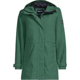 LANDS' END Squall Regenmantel, Damen,  Gr&uuml;n, Nylon, by Lands' End