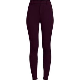 LANDS' END Pont&eacute;-Leggings High Waist, Damen,  Lila, Viskose-Mischung/Nylon-Mischung, by Lands' End