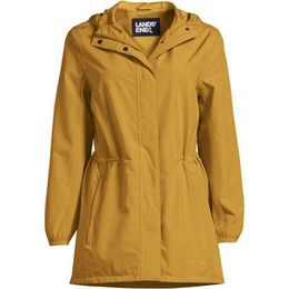LANDS' END Wasserdichte Regenjacke SQUALL mit Packfach, Damen,  Gelb, Polyester, by Lands' End