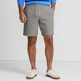 LANDS' END Sweat-Shorts SERIOUS SWEATS, Herren,  Grau, Baumwoll-Mischung/Polyester-Mischung, by Lands' End
