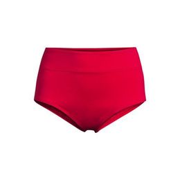 LANDS' END Control-Bikinihose High Waist CHLORRESISTENT, Damen,  Rot, Elasthan/Nylon-Mischung, by Lands' End