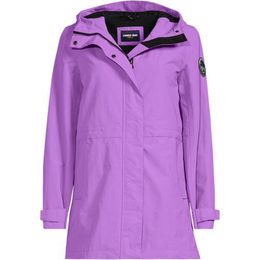 LANDS' END Squall Regenmantel, Damen,  Pink, Nylon, by Lands' End