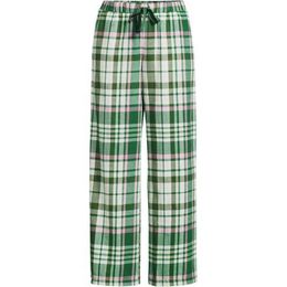 LANDS' END Pyjamahose aus reinem Baumwoll-Flanell, Damen,  Gr&uuml;n, Baumwolle, by Lands' End