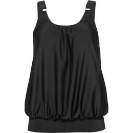 feel good Damen Tankini-Oberteil mit Elastik-Bund schwarz Gr&ouml;&szlig;e 40C