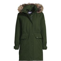 LANDS' END Expeditions-Daunenparka, Damen,  Gr&uuml;n, Polyester, by Lands' End