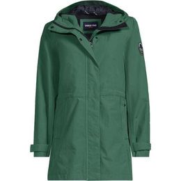 LANDS' END Squall Regenmantel, Damen,  Gr&uuml;n, Nylon, by Lands' End