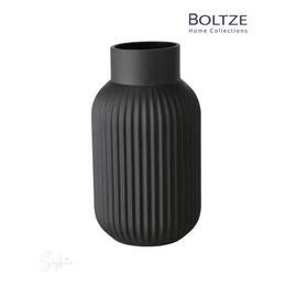 Boltze Vase Schwarz 22 cm