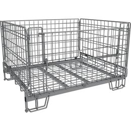 Gitter-Faltbox, LxB 1200 x 1000 mm, Stapelh&ouml;he 750 mm, Gewicht 45 kg kaiserkraft