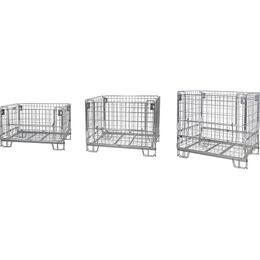 Gitter-Faltbox, LxB 1200 x 800 mm, Nutzh&ouml;he 975 mm, Stapelh&ouml;he 1125 mm kaiserkraft