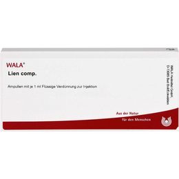 WALA Lien COMP.Ampullen 10X1 ml