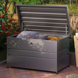 PRIMEYARD 132 x 64 cm Gartenbox, anthrazit - (GFPV00768)