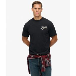Superdry Herren Tap Room OverGr&ouml;&szlig;e-t-shirt Black - Gr&ouml;&szlig;e: S 104040550324202A001