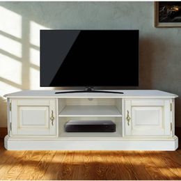 Pharao24.de TV Sideboard Fernsehkommode in italienischem Design 140 cm breit