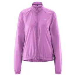 Windbreaker Gonso "Adventure Jacket Wind W", Damen, Gr. 46, dunkelrosa, 90% Polyamid, 10% Polyester, Jacken Windbreaker, Damen Windjacke, leichte u. winddichte Fahrradjacke, geringes Packma&szlig;