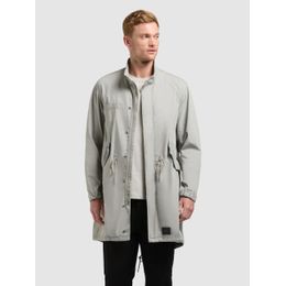 Kurzmantel Khujo "VITO", Herren, Gr. L, cloud gr&uuml;n, Web, 70% Baumwolle, 30% Nylon, unifarben, regular fit h&uuml;ftlang, mit Kn&ouml;pfen, M&auml;ntel Kurzmantel