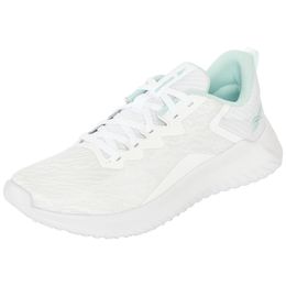 Trainingsschuh Reebok "FLUXLITE II", Damen, Gr. 38,5, ftwr wei&szlig;, glitch aqua, Synthetik, Textil, Schuhe