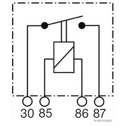 Herth+Buss ELPARTS Relais, Arbeitsstrom 75613100 4-polig