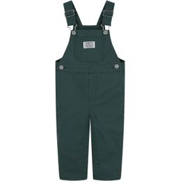 Latzhose LEVI'S KIDS, Jungen, Gr. 18M (86), N-Gr, gr&uuml;n (bistro gr&uuml;n), Obermaterial: 98% Baumwolle, 2% Elasthan, lang, Hosen