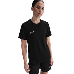 Trainingsshirt Nike "Nike Academy Women's Dri-FIT Soccer Top", Damen, Gr. S, schwarz, schwarz, wei&szlig;, wei&szlig;, Obermaterial: 100% Polyester, Shirts, sportliche Passform, f&uuml;r Fu&szlig;ball und sportliche Aktivit&auml;ten