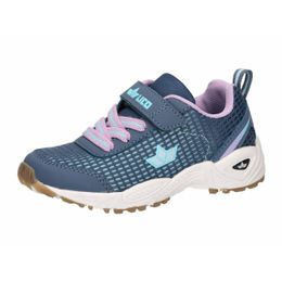 Hallenschuh Lico "Sportschuh Mio VS", M&auml;dchen, Gr. 25, grau, Synthetik, Schuhe Hallenschuh