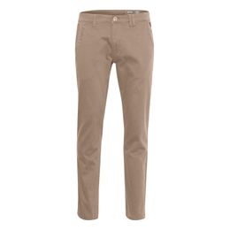 Chinohose Blend "Chinohose BHTrompo", Herren, Gr. 31, L&auml;nge 30, beige (silber mink), Obermaterial: 98% Baumwolle CO. 2% Elasthan EL., Hosen Chinohose