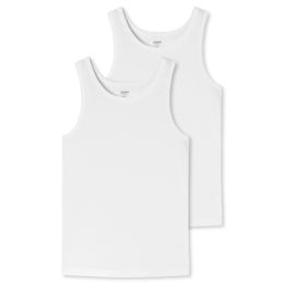 Unterhemd uncover by Schiesser "Uncover Cotton", Herren, Gr. L, N-Gr, 100, wei&szlig;, Single Jersey, Obermaterial: 95% Baumwolle, 5% Elasthan, k&ouml;rpernah, Rundhals, Unterhemden Unterhemd, Rundhals, elastisch, Cotton-Mix, Multipack