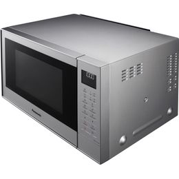 Panasonic Mikrowelle "NN-CT57JMGPG", silber (silberfarben), B:52cm H:39,5cm T:40cm, Mikrowellen, Mikrowelle