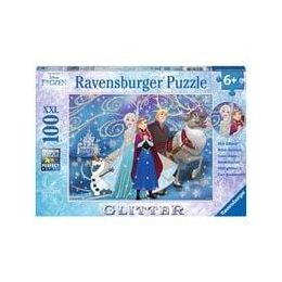 Ravensburger Kinderpuzzle Disney Frozen - Glitzernder Schnee 100 Teile