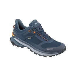 Wanderschuh Meindl "Tahoma GTX", Herren, Gr. 42, Normalschaft, marine, orange, Mesh, unifarben, Schuhe Wanderschuh, Robustes Veloursleder, top Passform & Grip f&uuml;r jede Tour
