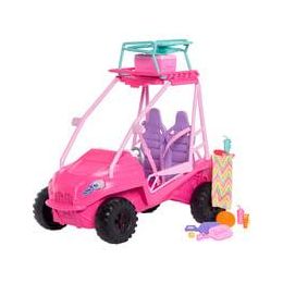 Mattel Barbie Mysteries Beach Detectives Ultimativer Strand-Buggy, Spielfahrzeug