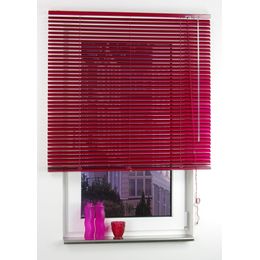 Jalousie Liedeco "Young Colours" Gr. 4, rot (rot magnolia), B:120cm H:160cm, Jalousien, Jalousie, Aluminium